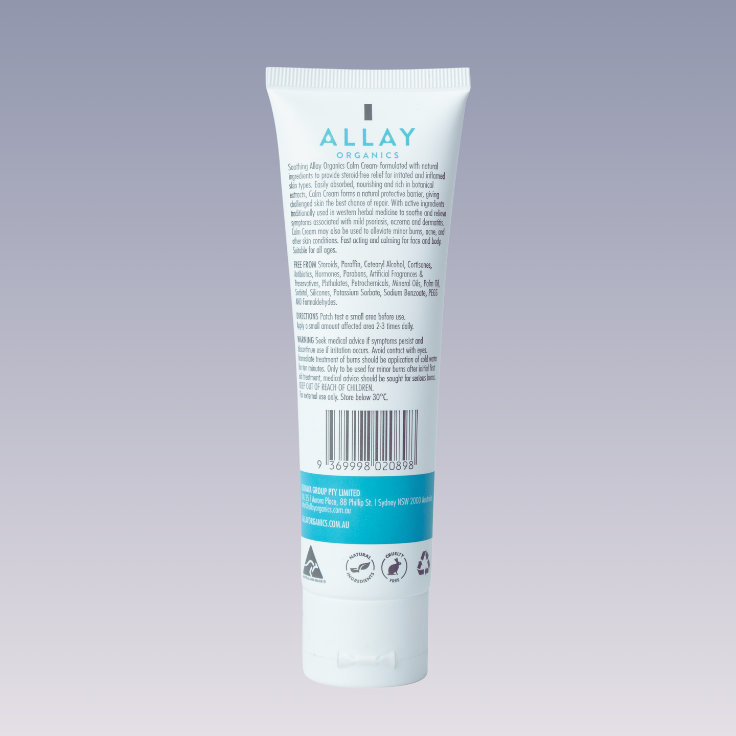 Calm Cream for Sensitive Skin – Allay Organics UK